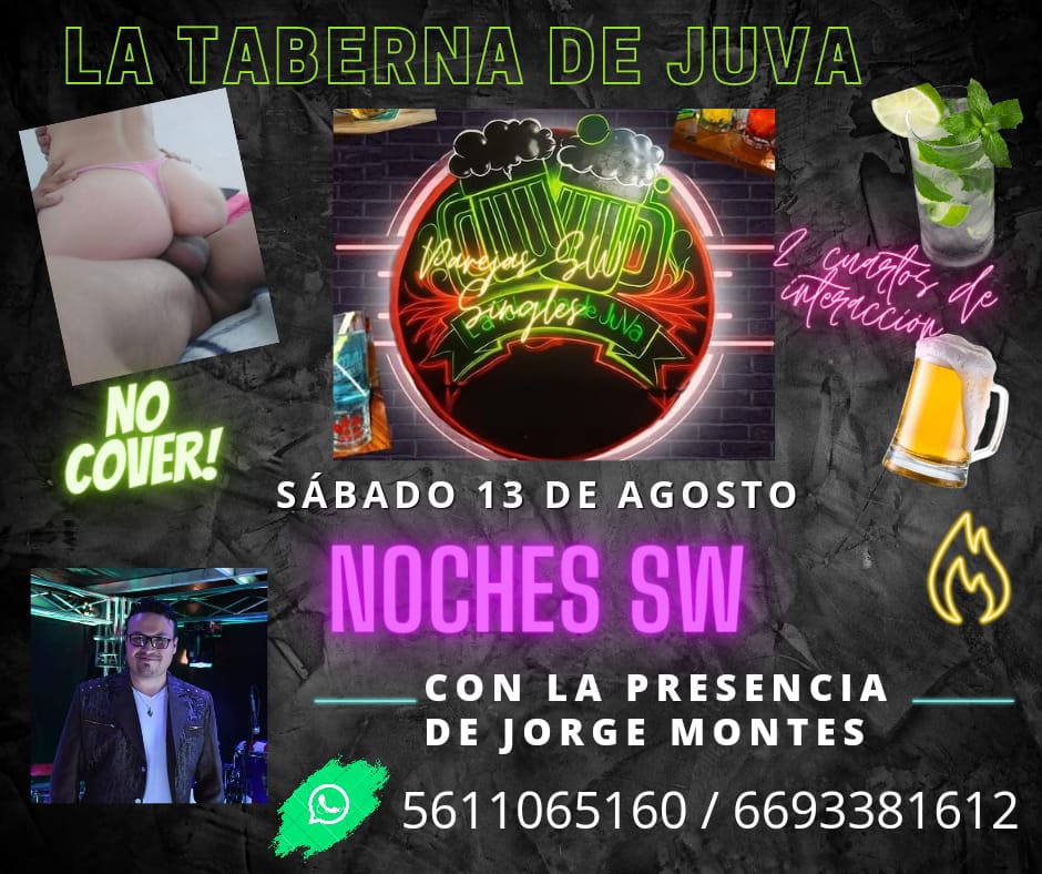 La Taberna de JuVa the Crazy Sw ( Juan Y Vane) on Twitter: "Hoy Hoy Hoy a partir de las 9 pm ...