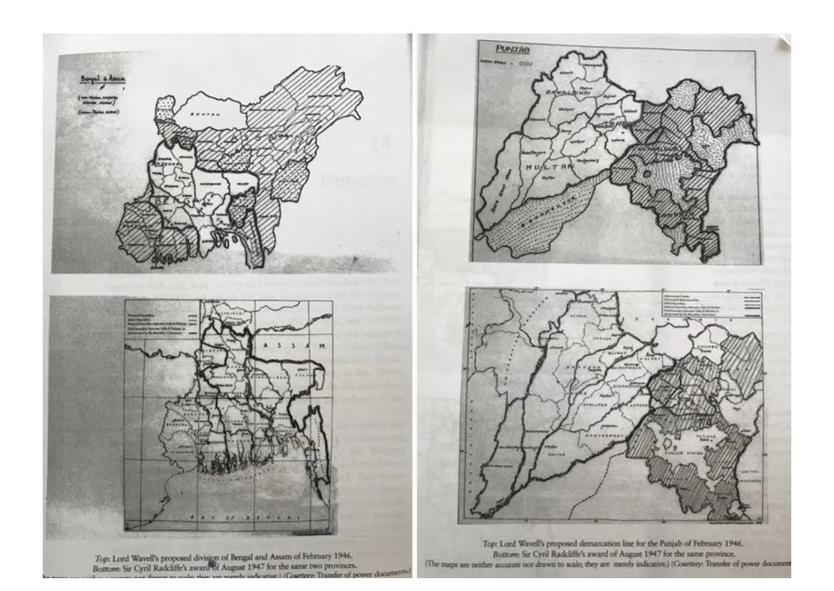 Radcliffe lines :British Lawyer Cyril Radcliffe drew the partition line ...