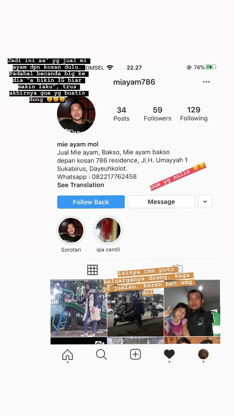 Aul on Twitter: "Dari jaman kuliah udah jd admin baso https://t.co/VHkov3tYvD" / Twitter