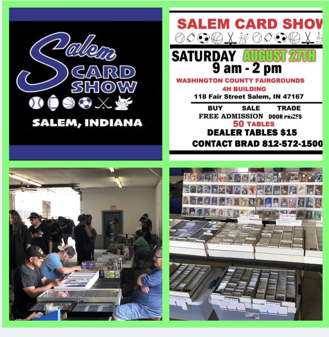 Salem Card Show on Twitter: "We are only two weeks away come see us on August 27th from 9 am to ...