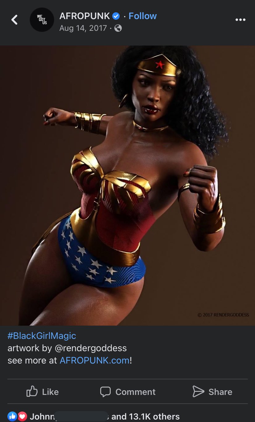 𝐑𝐄𝐍𝐃𝐄𝐑 𝐆𝐎𝐃𝐃𝐄𝐒𝐒 on Twitter: "The anniversary of when @afropunk posted my Nubia. 🥹 https://t.co ...