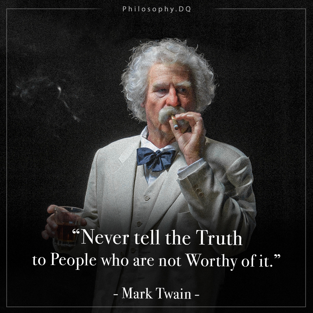 15 Deep Philosophy Quotes From "Mark Twain" | Thread - Thread from ...