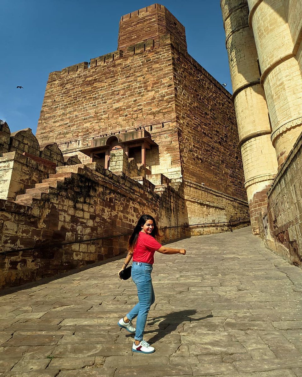 The curse of Mehrangarh fort -Burnished red sandstone is imposing ...