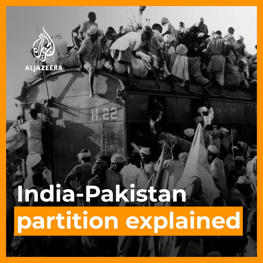 Al Jazeera English on Twitter: "75 years ago British-ruled India was ...
