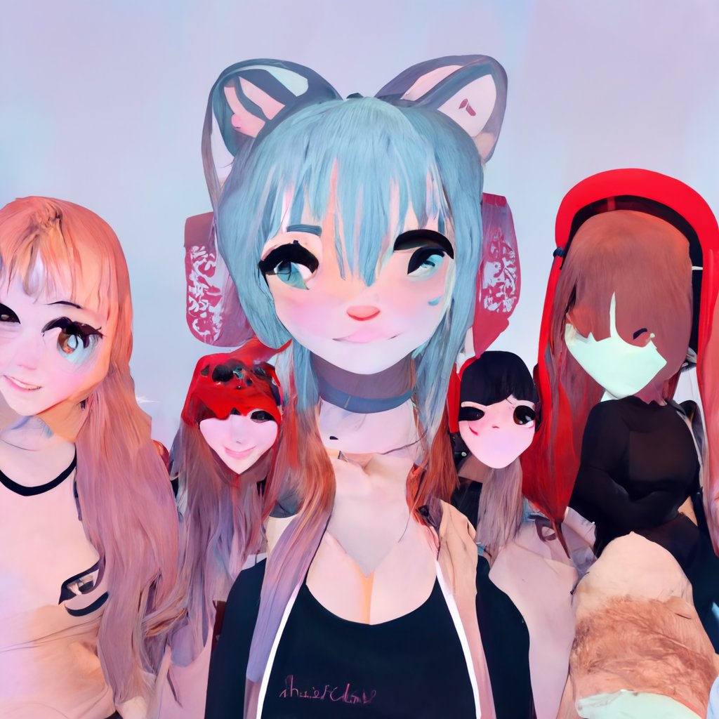 「Anime girls date on VRChat #midjourney 」|げ元ん気きくくんんのイラスト