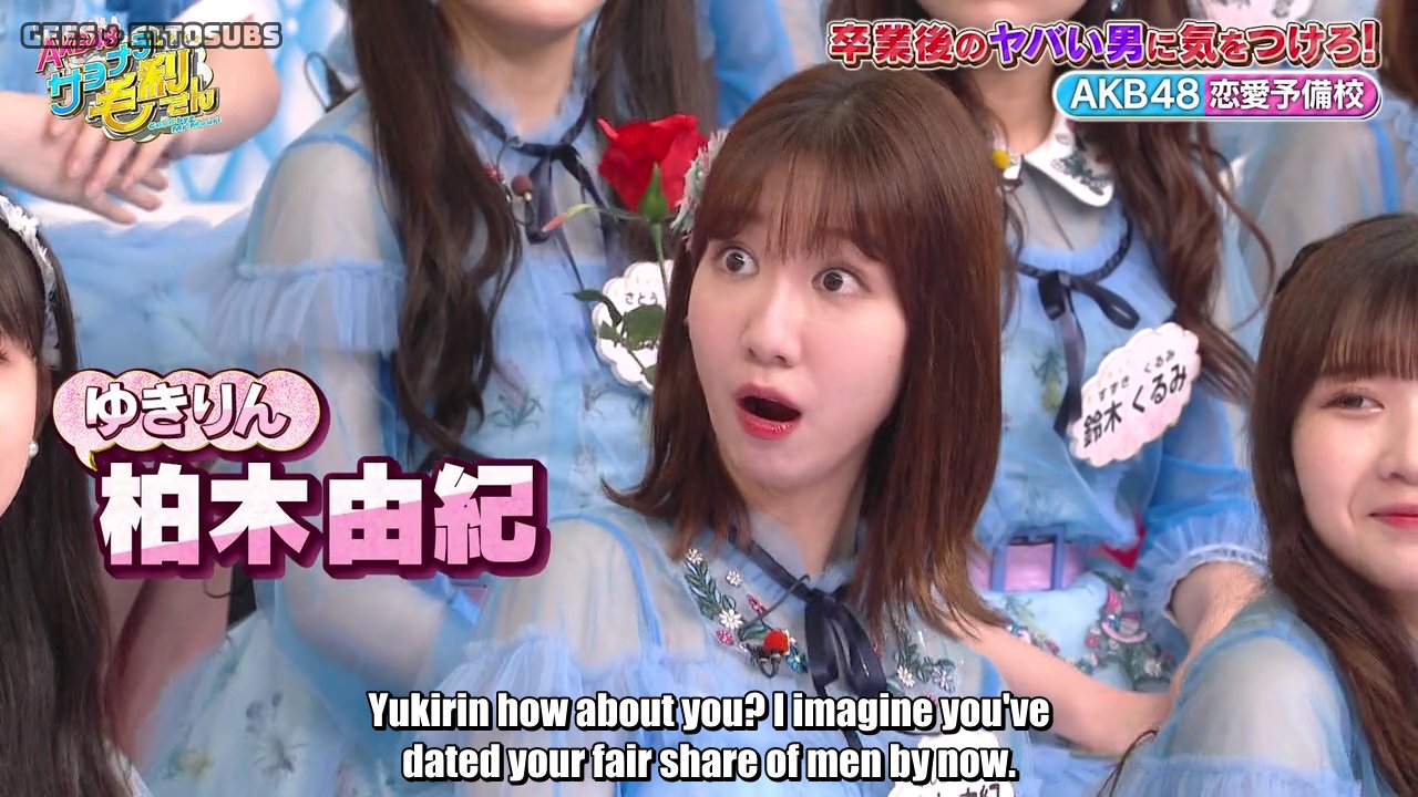 EitoSubs on Twitter: "[Eng Subs]220811 AKB48 Sayonara Mouri-san ep19 To help the members not ...