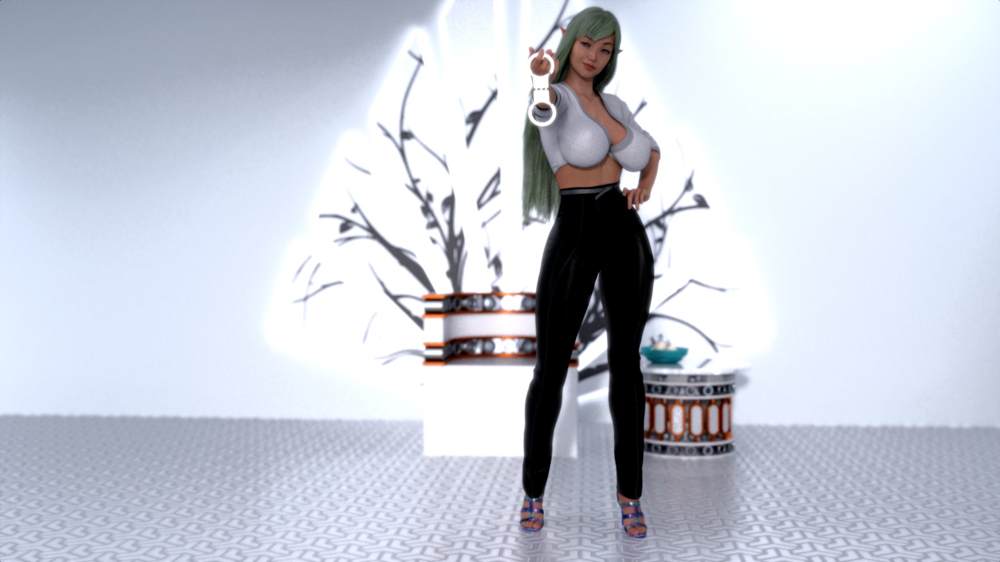 modok on Twitter: "Did some DAZ fan art of Nyx from @OppaiOdyssey https://t.co/fkusBotKFo" / Twitter