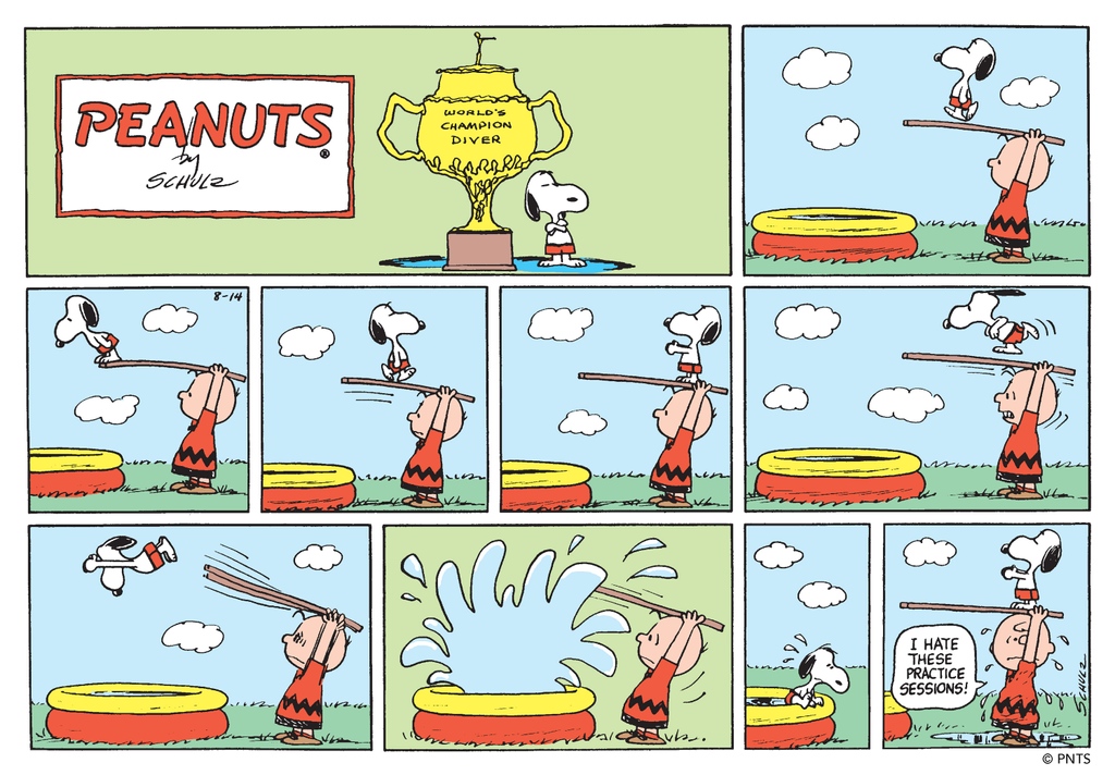 Charles M. Schulz Museum on Twitter: "This Peanuts Sunday comic strip was first published #OTD ...