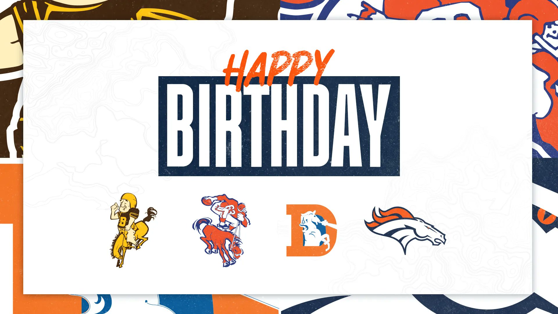 Happy Birthday Broncos Theme