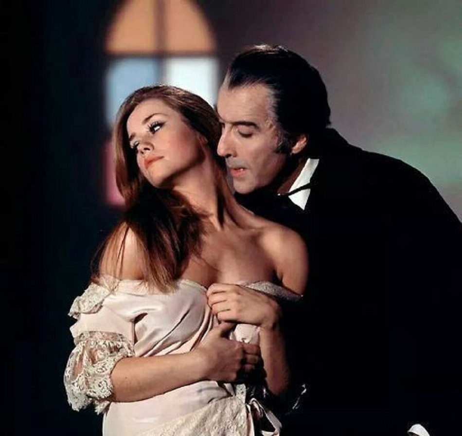 Hammer Horror Films on Twitter: "Glenda Adams and Christopher Lee in 1971 https://t.co ...
