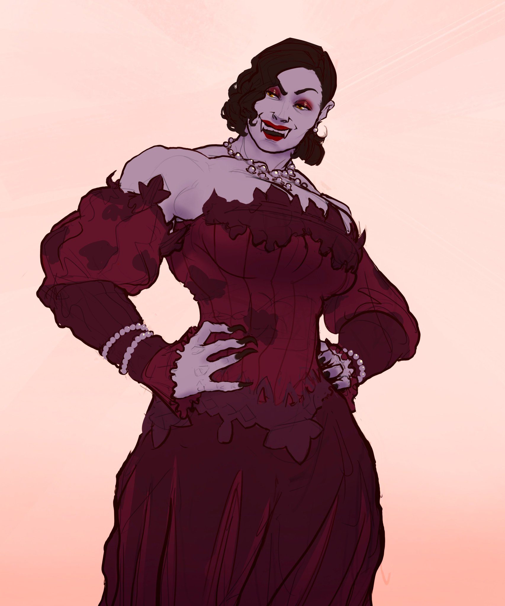 Zhaar On Twitter I Needed To Draw Her In The Dress It Was Inevitable 🤓