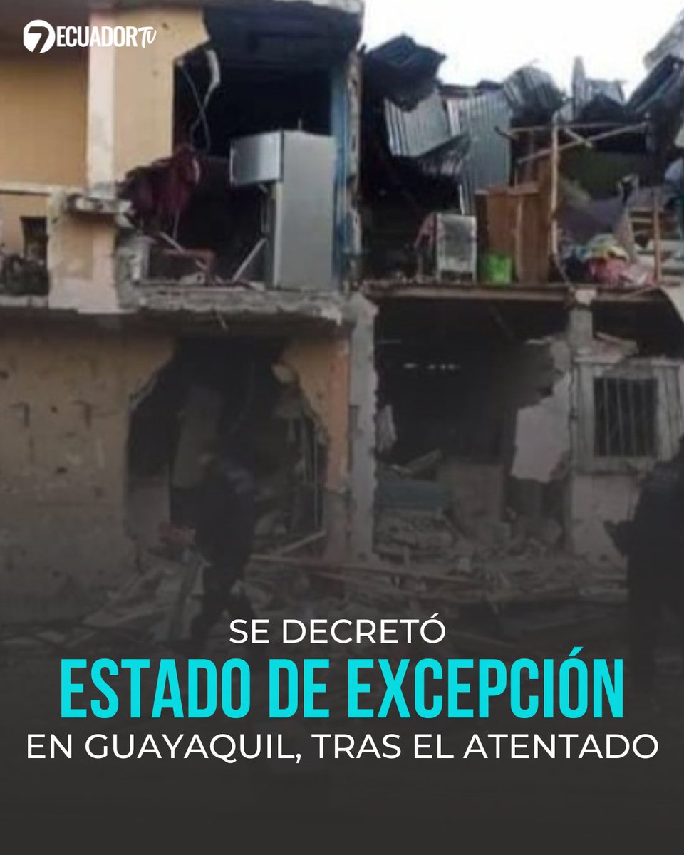 Ecuadortv On Twitter Gobierno Nacional Decretó Estado De Excepción Y