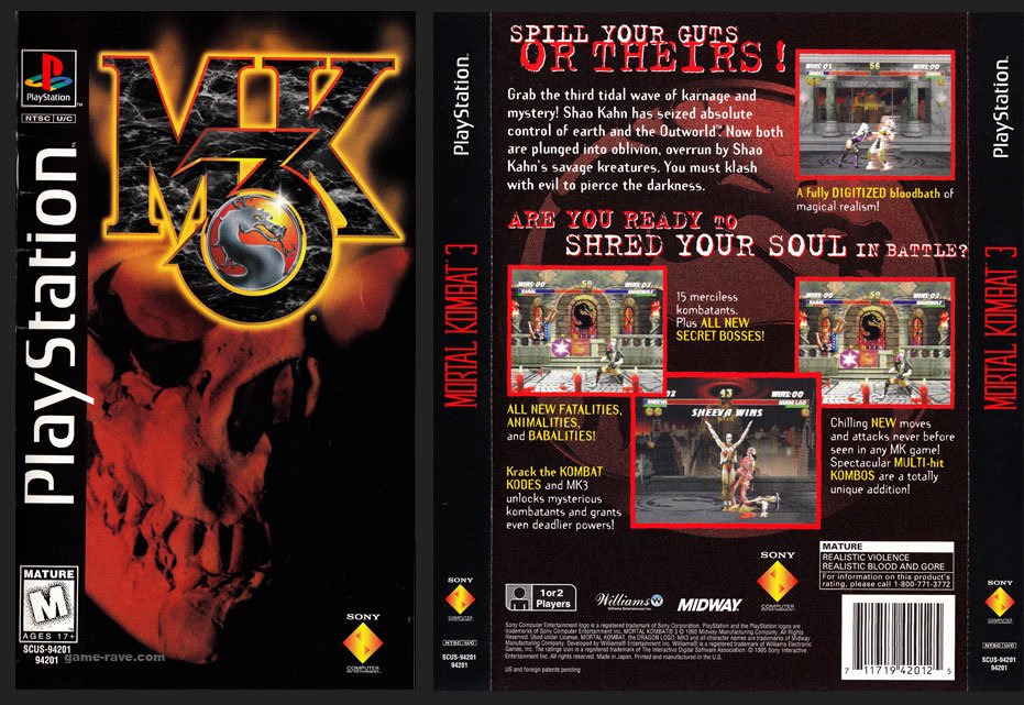 Mortal Kombat 3 Ps1