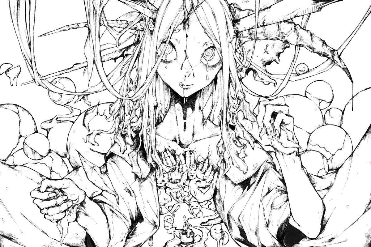 「私の線画ゴキゲンすぎる」城 生の漫画