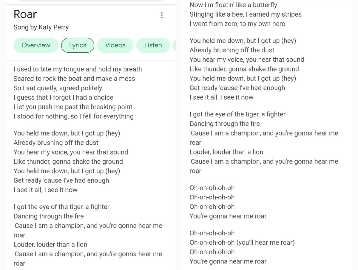 Katy Perry has a lot of content related to the Storm Portal Let's start ...
