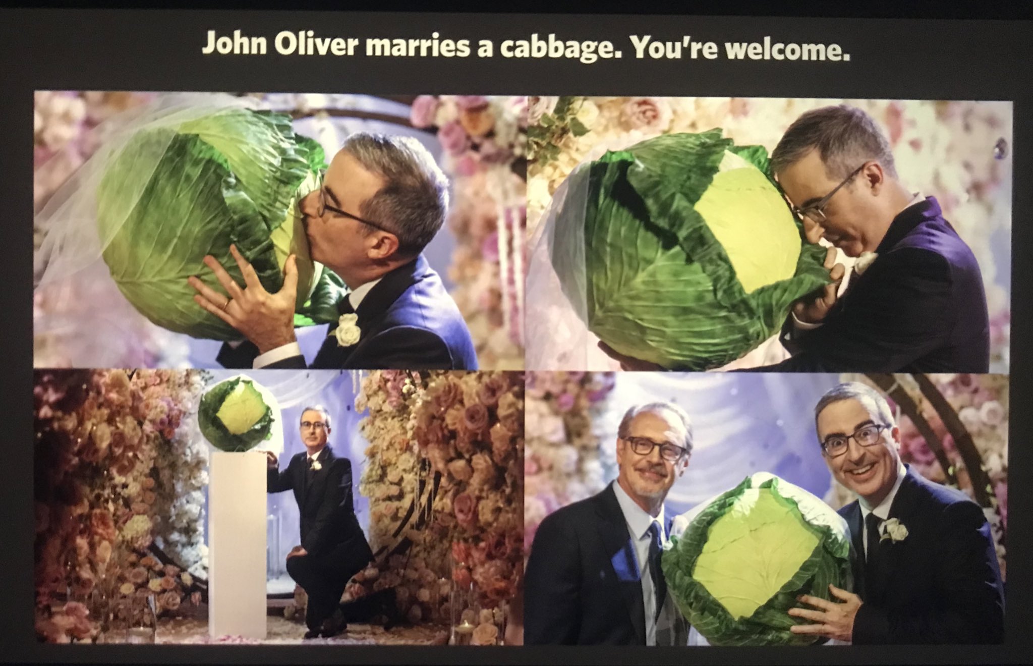 John Oliver Wedding