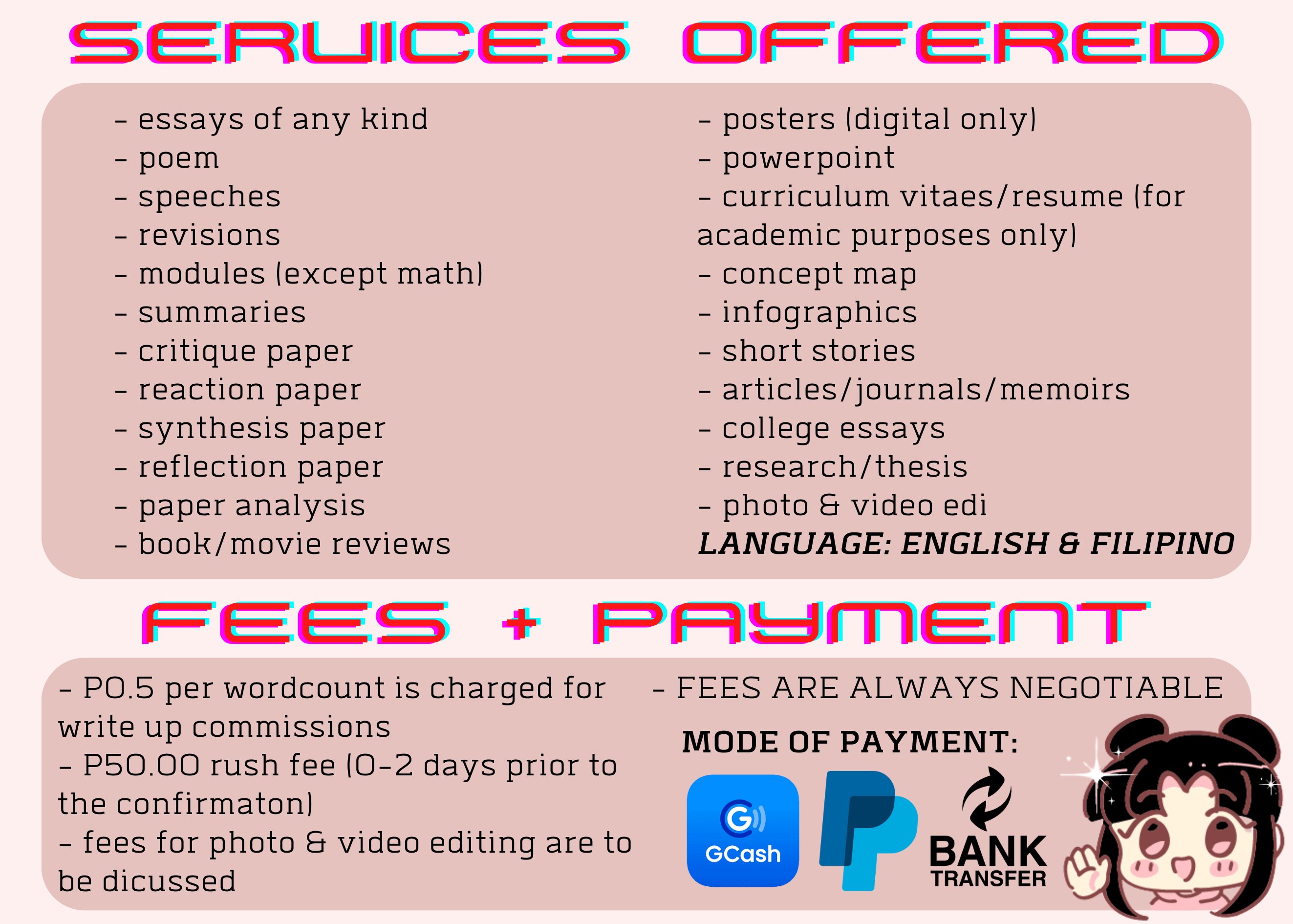 OPEN - Selective! | auxilia comms | Turnitin on Twitter: "co-commers, okay lang po ba sainyo na ...