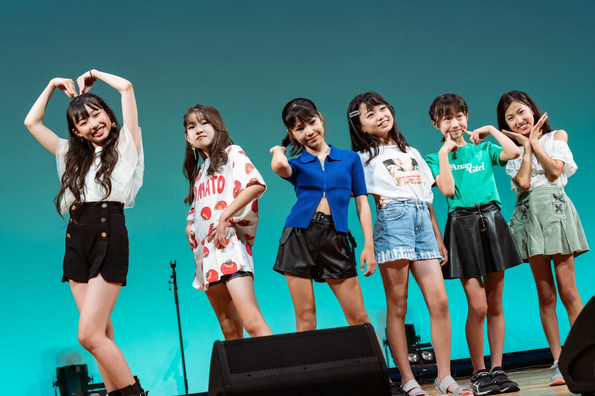 はる☆ on Twitter: "2022.8.12 UNITY 〜DREAM UP〜 ハーモナイズカンパニー候補生の発表！🎊 左から ・うさ (JC2) ・しきな (JS5) ・みおか ...