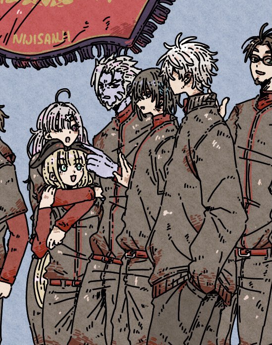 にじさんじ「またね #にじさんじアルプススタンド #KuzuArt #灰画 」,21の漫画