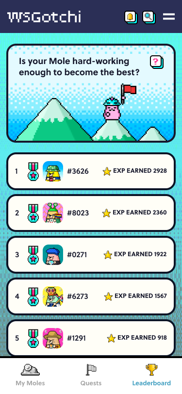 VVS-Finance on Twitter: "sneak peek on the upcoming quests ⛏💎 ready your moles yet? #molefam ...