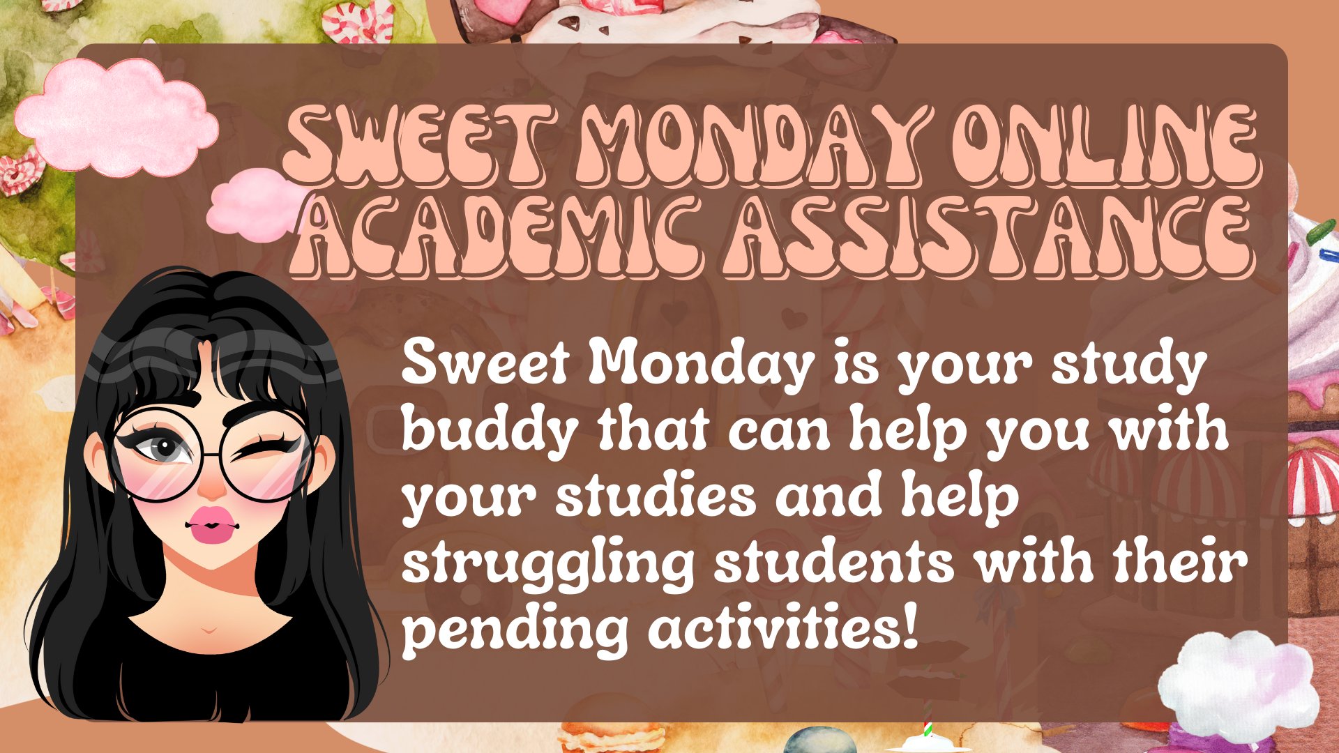 acadcommer|dm tg for rush on Twitter: "Welcome to Sweet Monday's Academic Assistance I am your ...
