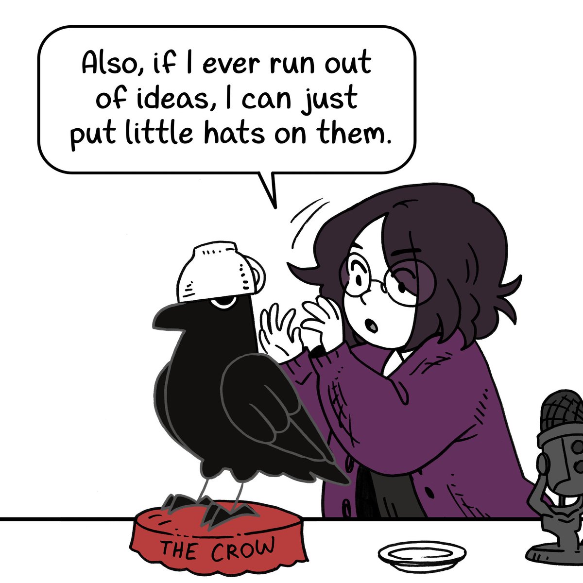 「New Crow Time (1/3) 🌱 ️🍁🏵🕶 」Isa // Lord of Crows // DRAGONCON 2024の漫画