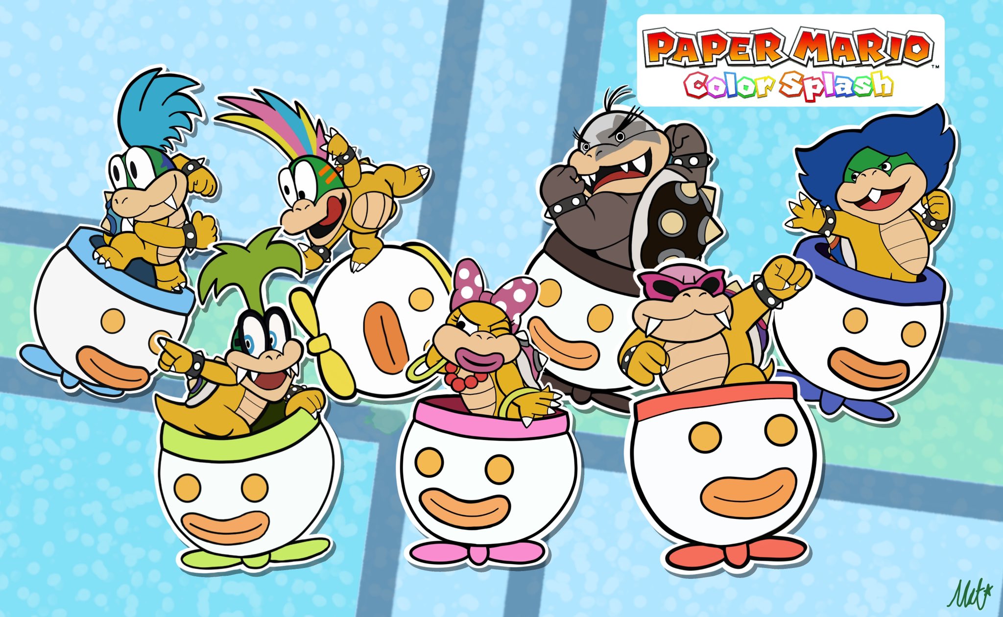 Paper Koopalings