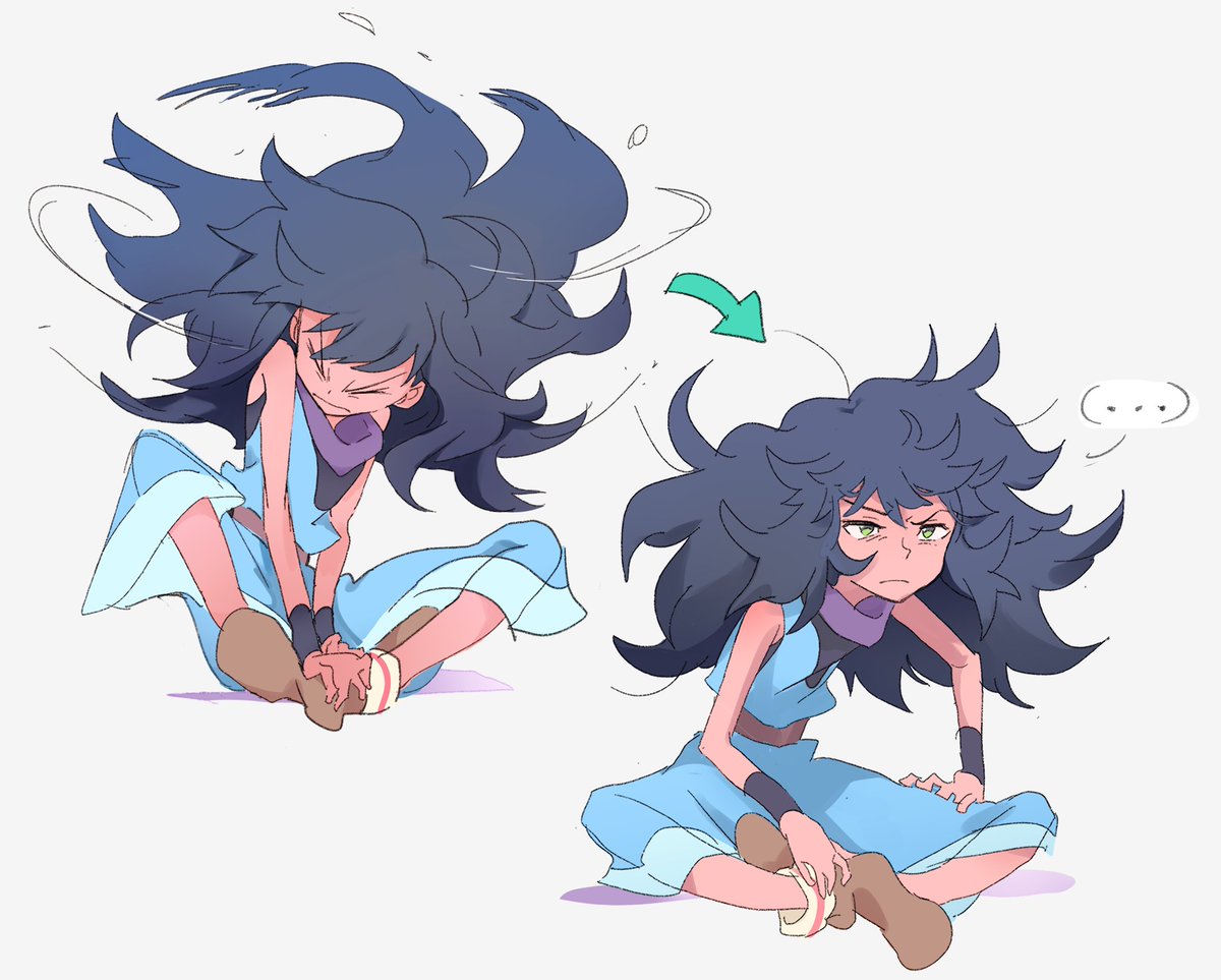 「hair problems 」|Jessica Lin🐇🧧のイラスト