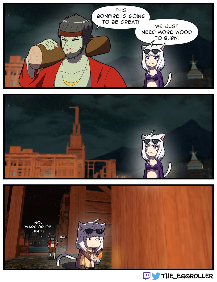 Ffxiv Memes On Twitter Rt The Eggroller Ffxiv Comic Moonfire Faire