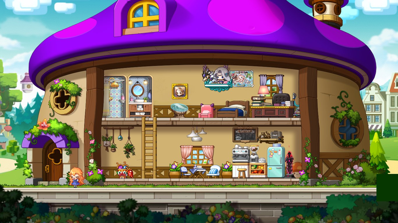 Maplestory Backgrounds House