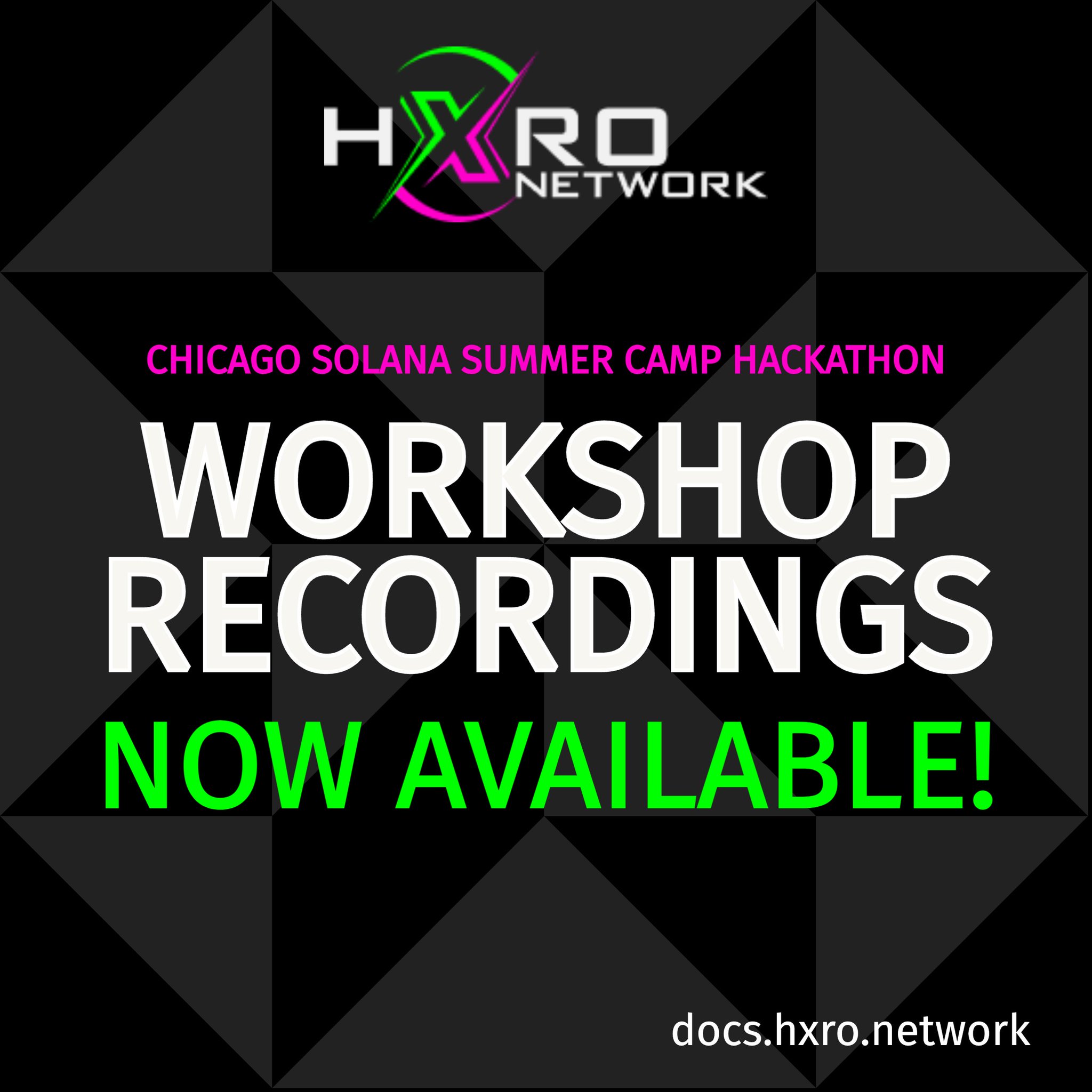 Hxro Labs on Twitter: "After 4⃣ weeks of building, the Chicago @Solana Summer Camp Hackathon has ...
