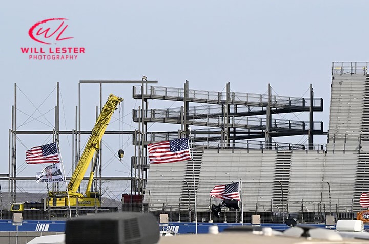 [Jeff Gluck] Via @WillLesterPhoto, a look at the Auto Club Speedway ...