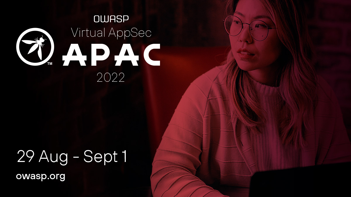 owasp on Twitter: "#OWASP Global AppSec APAC is now FREE TO ALL ATTENDEES! Take a look at our ...