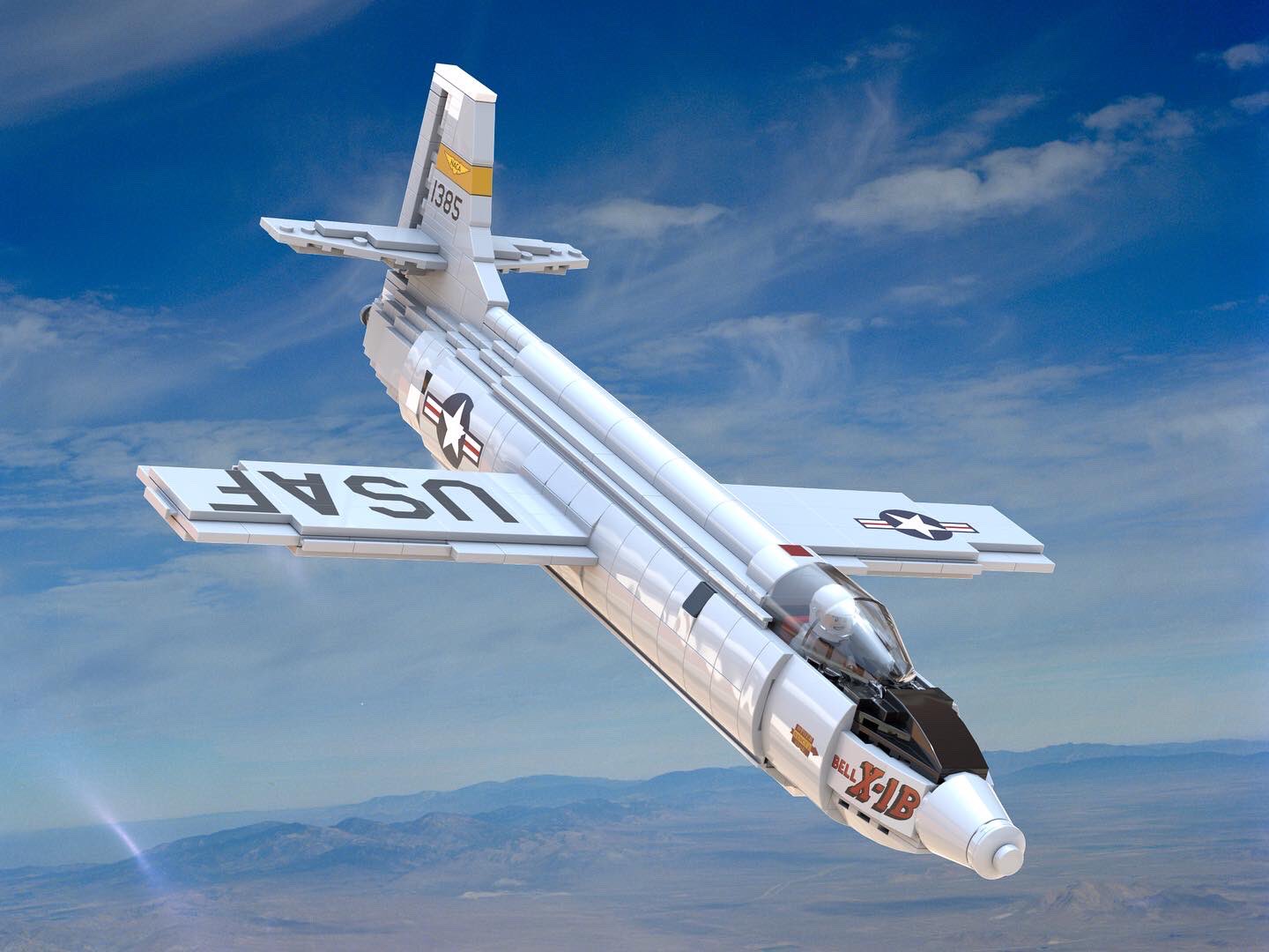 Neil Armstrong Flying A Jet