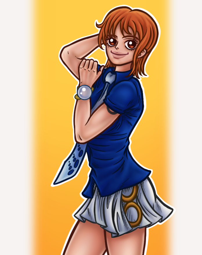 One Piece Nami Time Skip All Of Nami's Outfits Pre Timeskip Part 1/2