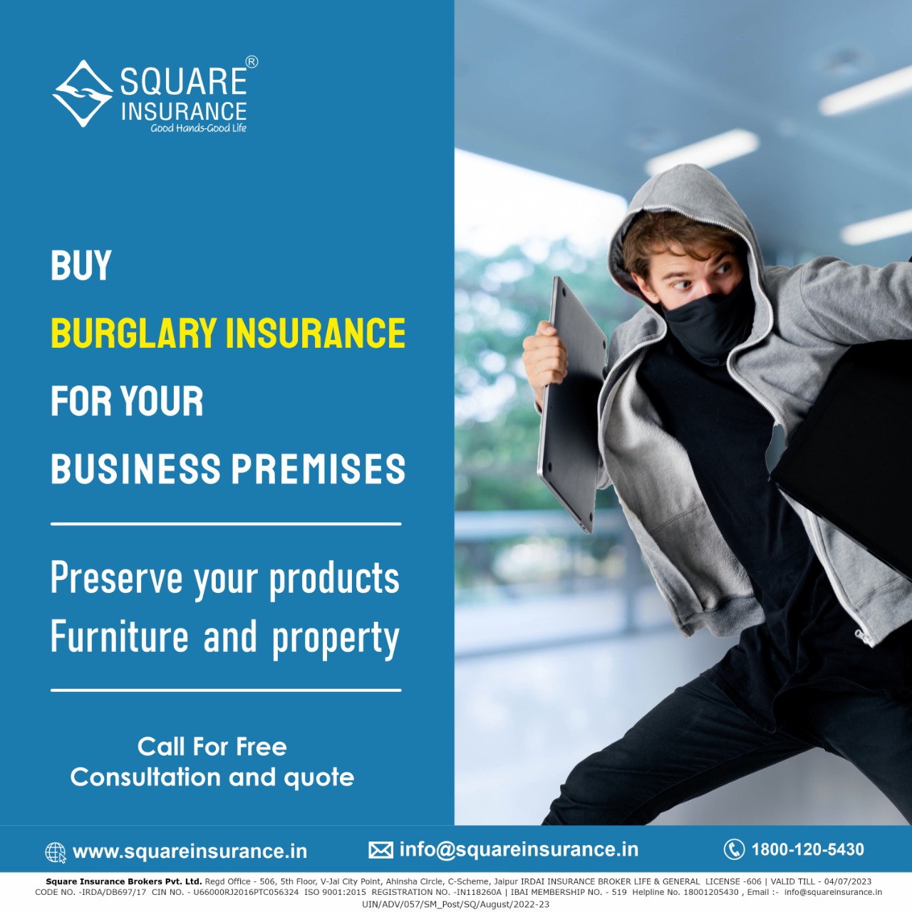 Burglary Insurance Policy