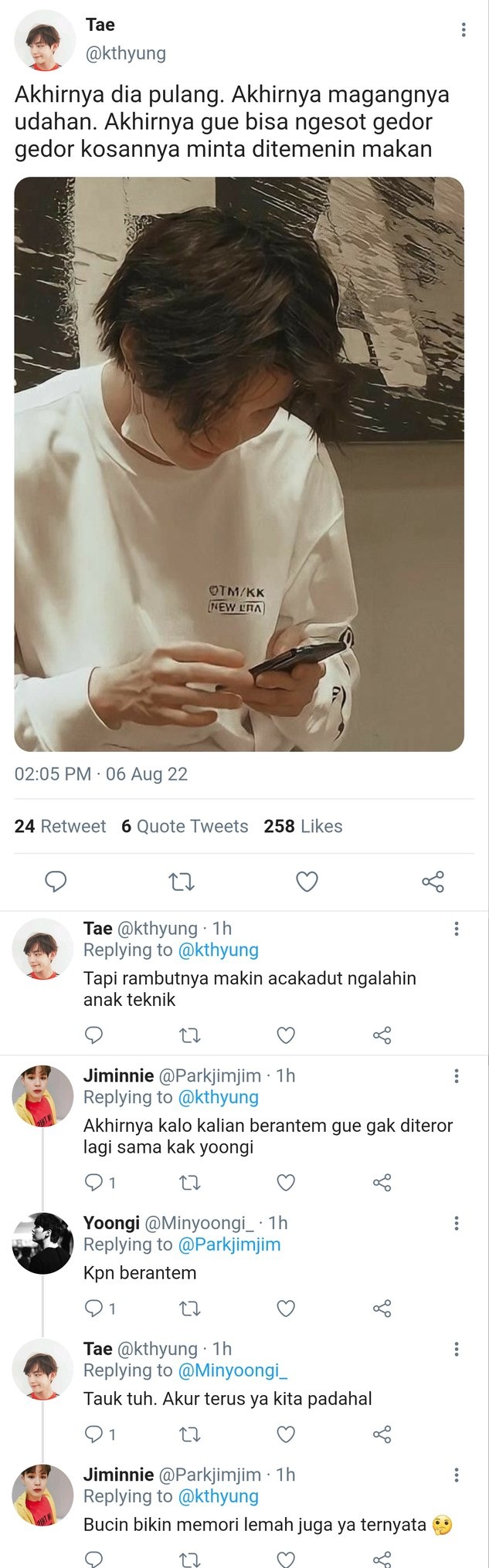 𝐀𝐜𝐡𝐢. 👩‍🚀🚀 on Twitter: "— Intip-intip kehidupan sehari-hari (After Midnight universe) ; all in ...