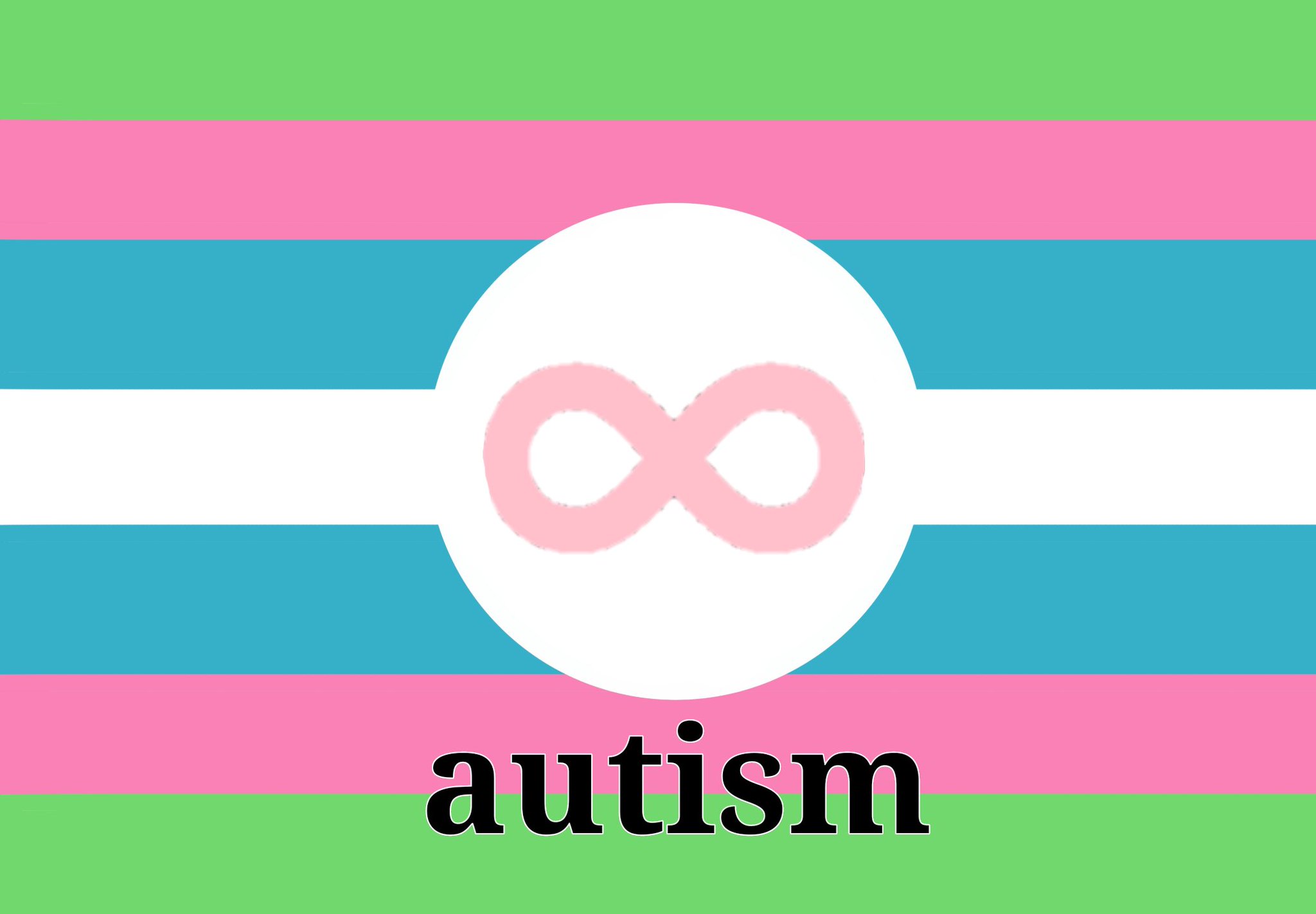 Artemis On Twitter I Made A Autism Flag For Autistic Individuals Who