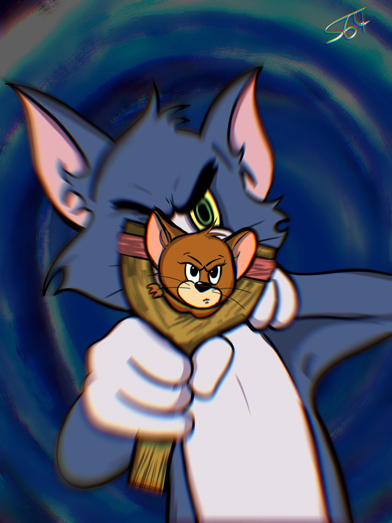 Tom And Jerry Smoking Weed