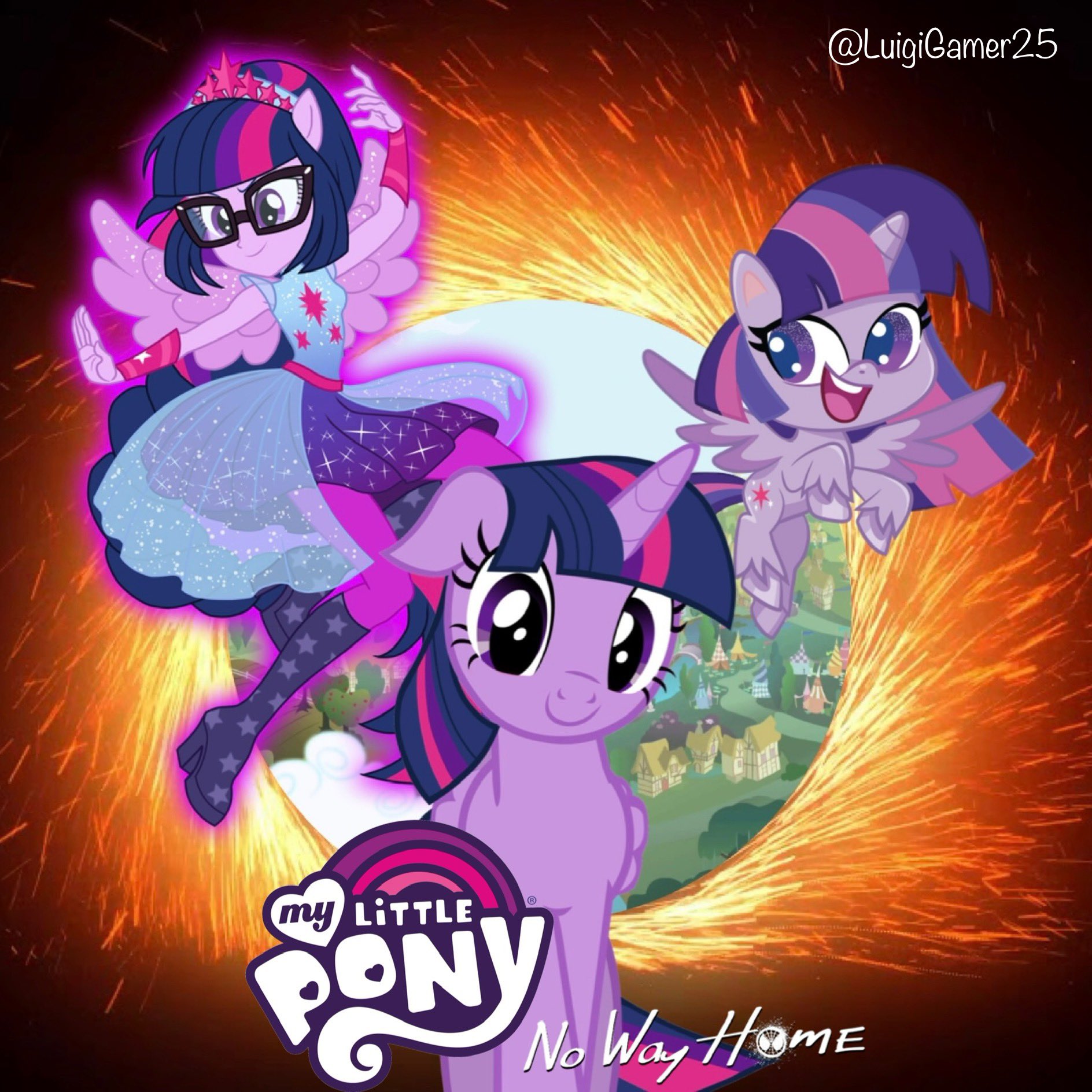 My Little Pony Villains Poster LuigiGamer My Little Pony & Gaming On
