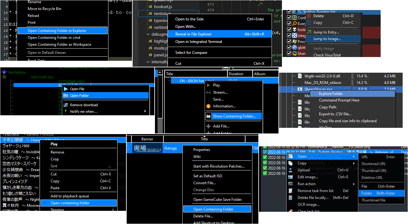 Leon ._. on Twitter: "Leon Productions Presents: the "Open the file's folder in Windows" right ...