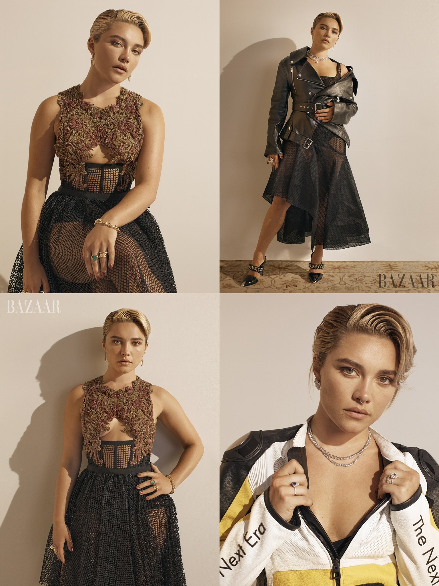 Florence Pugh Daily on Twitter: "florence pugh for harper’s bazaar, the icon issue (2022) https ...