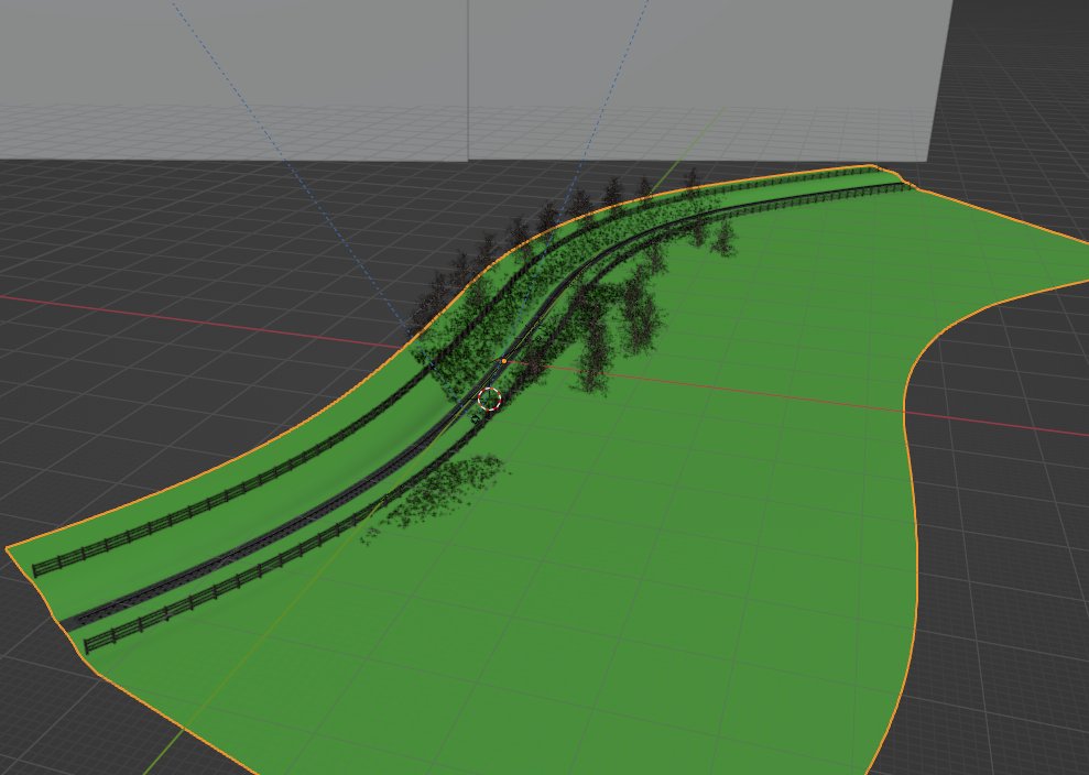 🚂Ffarquhar Branchline on Twitter: "@TSudric Made the ground, fence, and track follow the same ...
