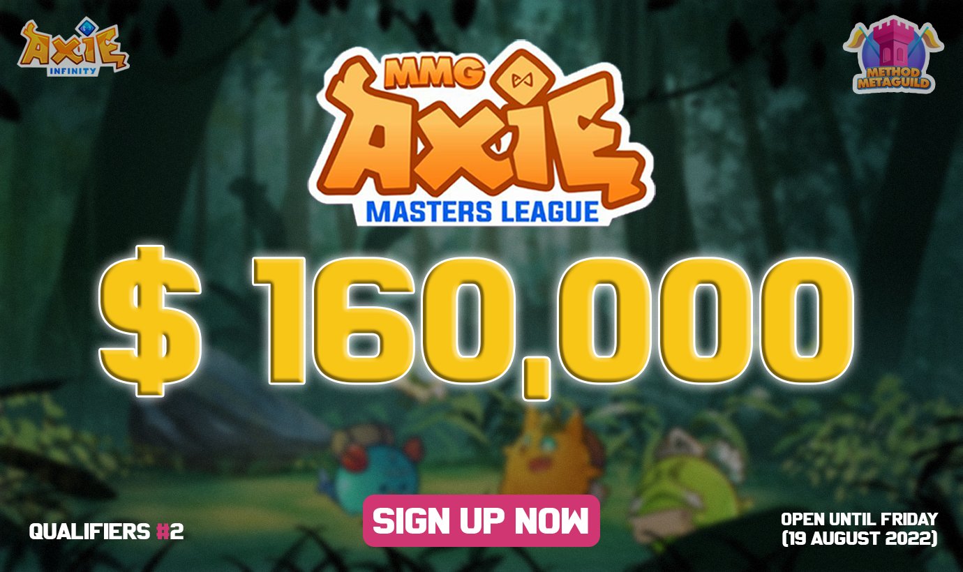Method MetaGuild (MMG) on Twitter: "Yes. This is real. 🏆$160,000 Prize Pool 📅Qualifier #2 Sign ...
