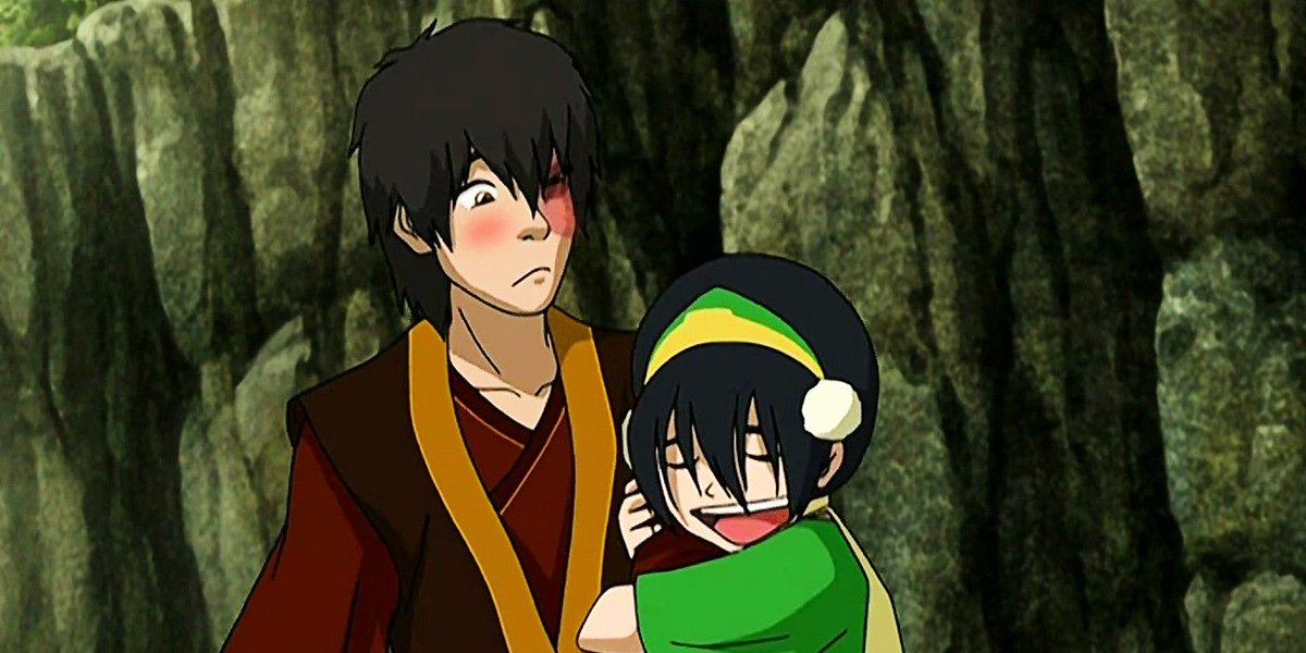 Avatar: The Last Airbender's Zuko ( @dantebasco ) and Toph ( @michaelamostly ) voice actors ...