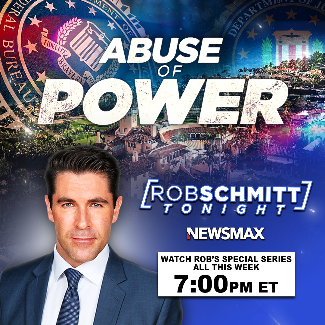 'EXPLOSIVE': Rob Schmitt says Trump was "targeted from day one" by the ...