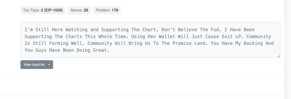 Mikaboshi Community on Twitter: "Dev is always watching... https://etherscan.io/tx ...