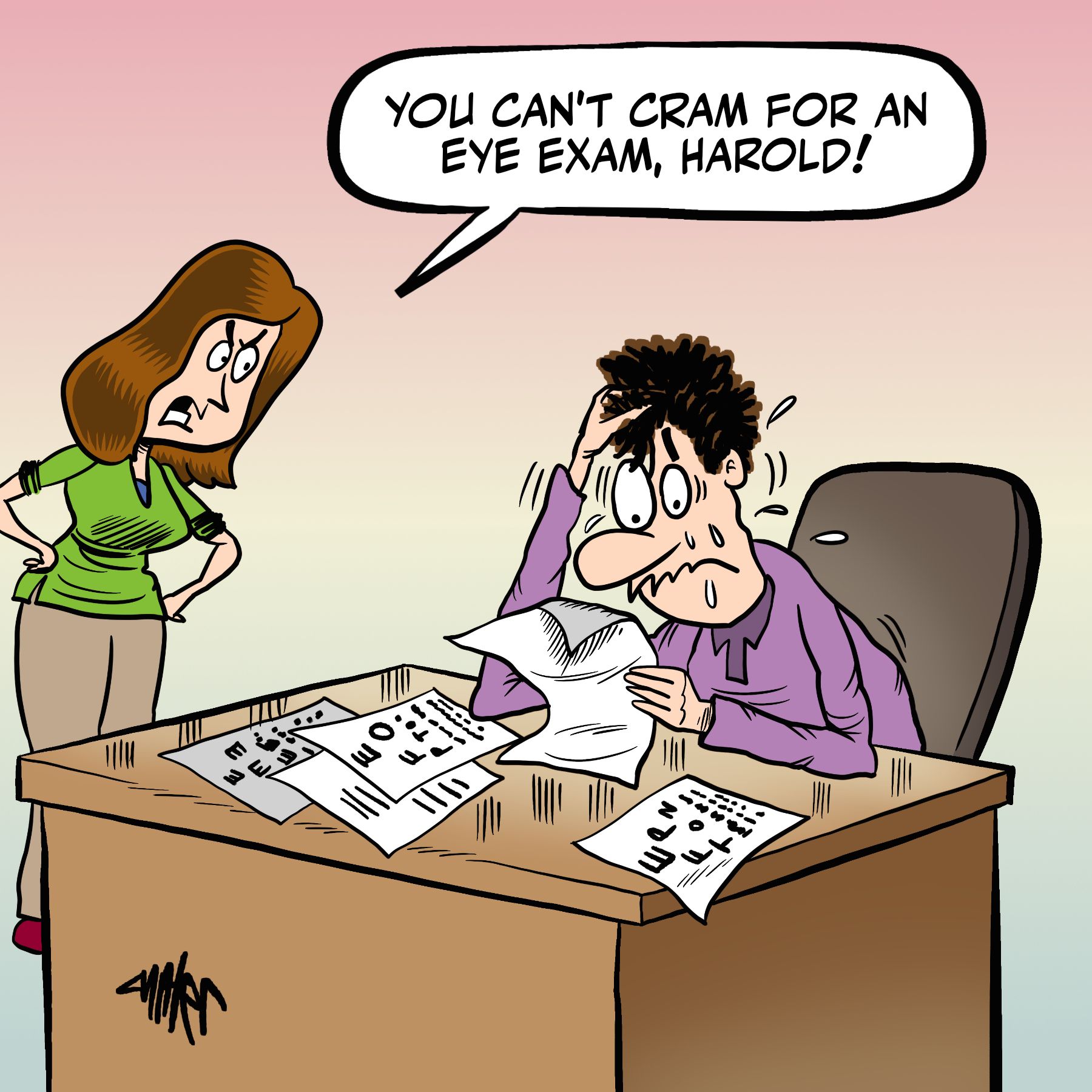 Optometry Cartoon Images