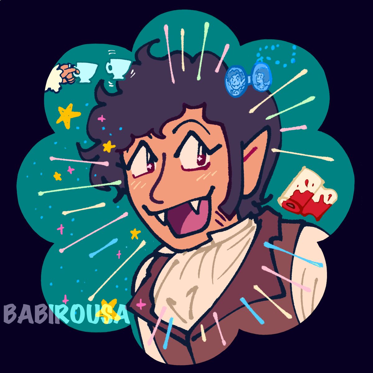 「Thread of wwdits moobie characters that 」|Ham 🏴‍☠️🍊💘 @ C2E2 U20!のイラスト