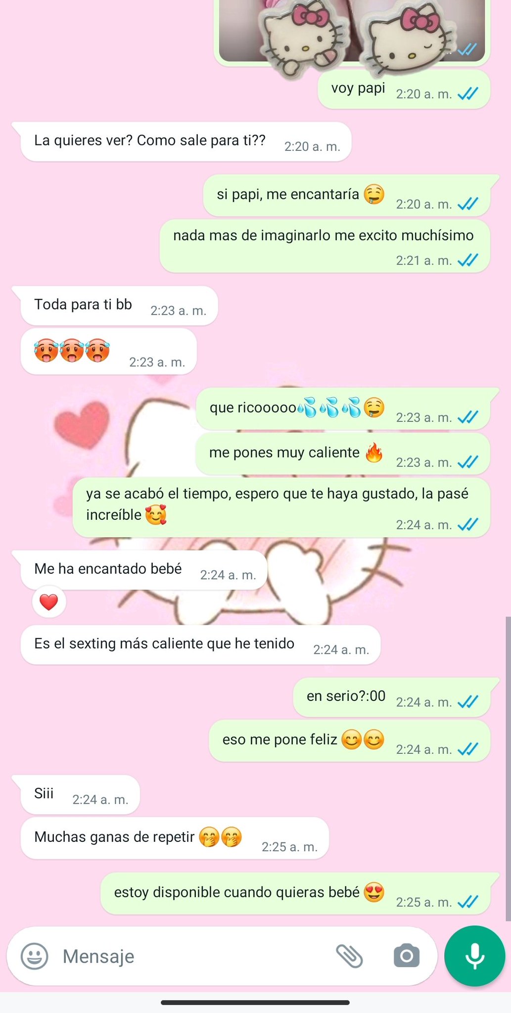 💗𝑨𝒃𝒓𝒊𝒍 ฅ^•ﻌ•^ฅ💗🔞 on Twitter: "no quieres pasarla rico conmigo también ...